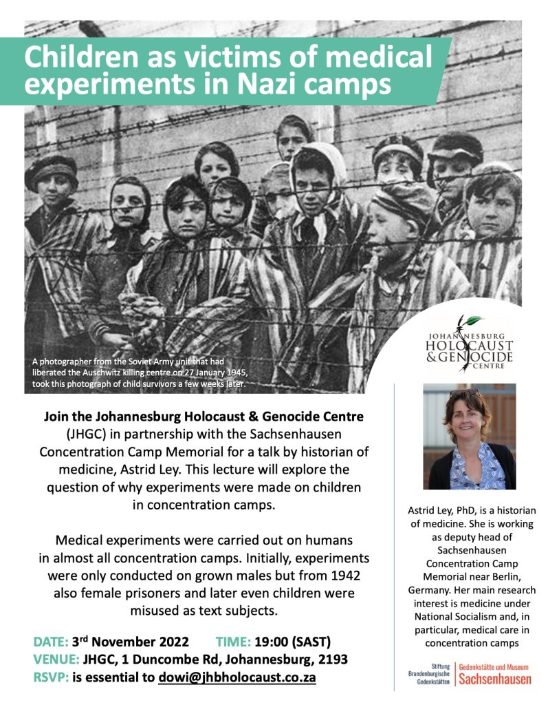 Children as Victims of Medical Experiments in Nazi Camps - The ...