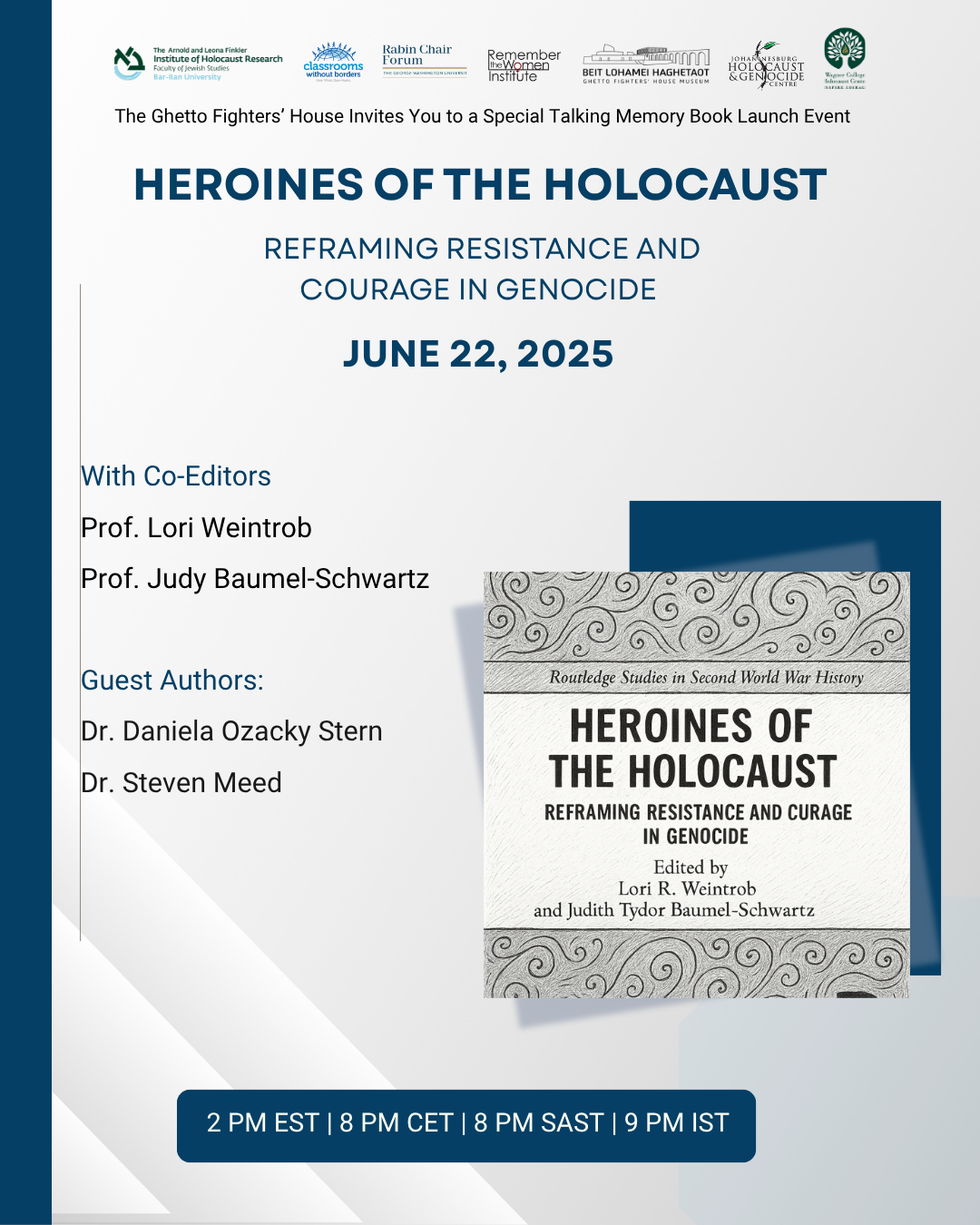 POSTPONED: Heroines of the Holocaust: Reframing Resistance and Courage ...